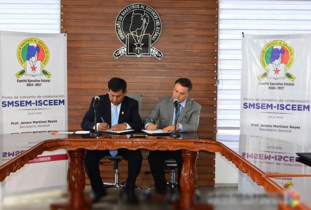 SMSEM e ISCEEM Firman Convenio Para Fortalecer la Profesionalización ...